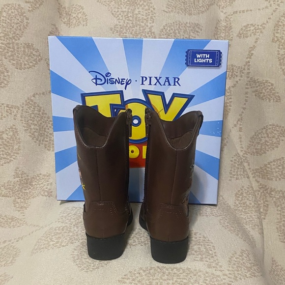 Disney | Shoes | Disney Pixar Light Up Toy Story Woody Cowboy Boots ...
